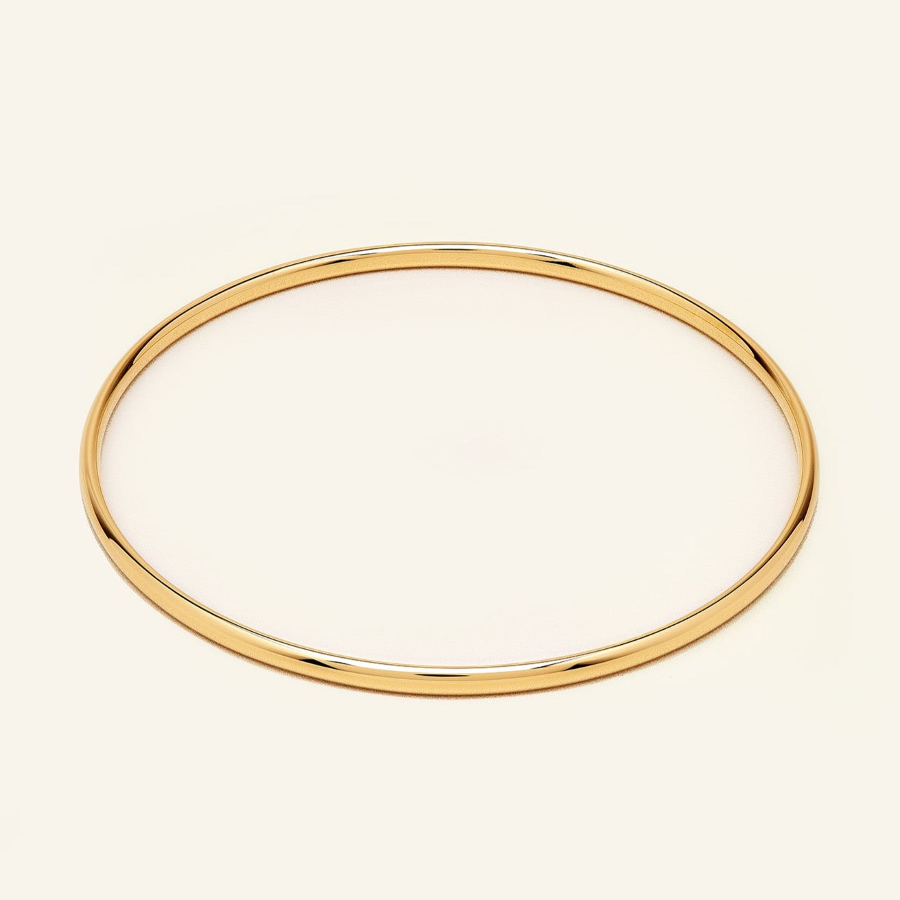 Classic Gold Bangle – D.Louise Jewellery