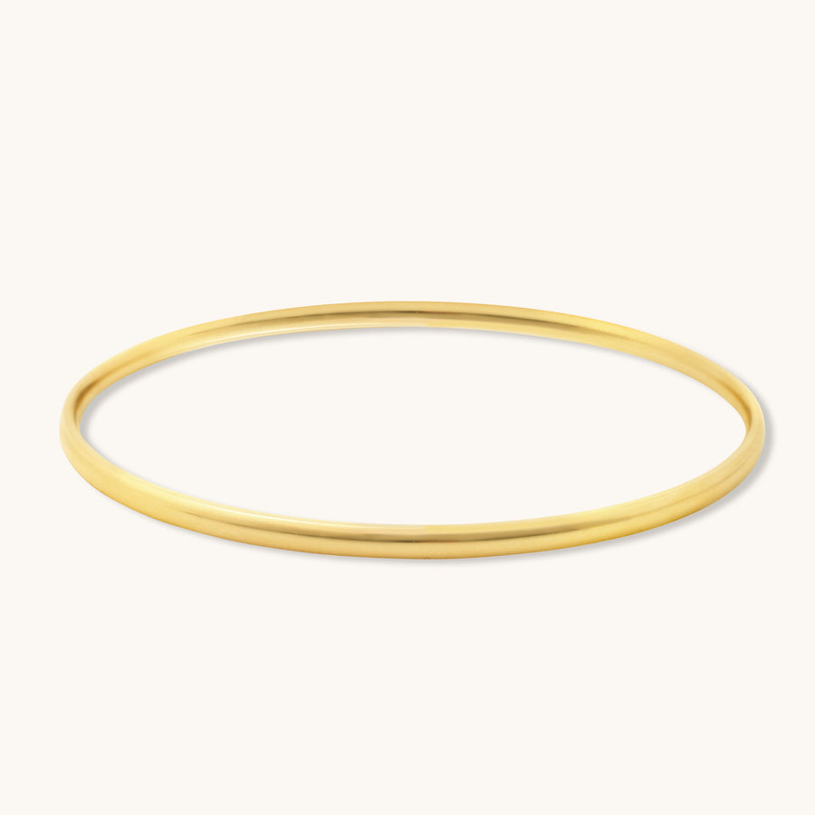 Classic Gold Bangle – D.Louise Jewellery