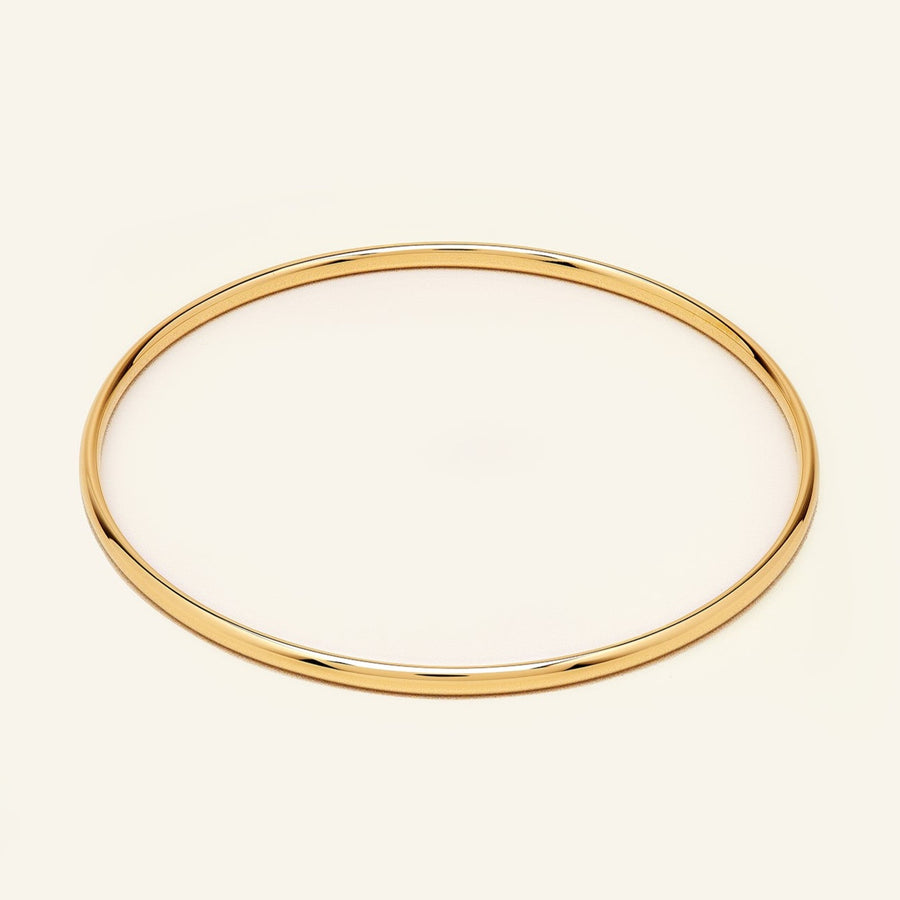 Classic Gold Bangle – D.Louise Jewellery