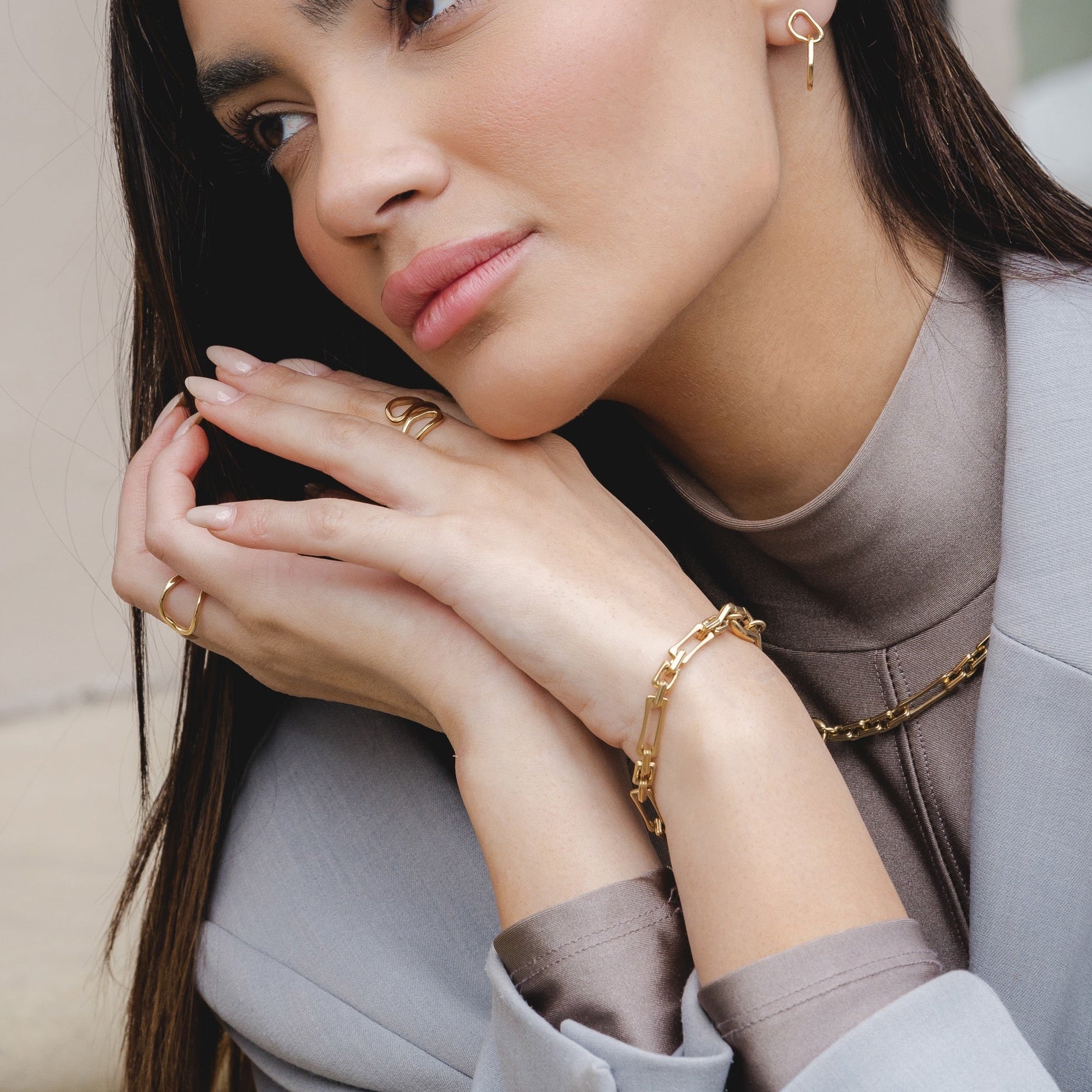 The Lovers Chain Bracelet – D.Louise Jewellery